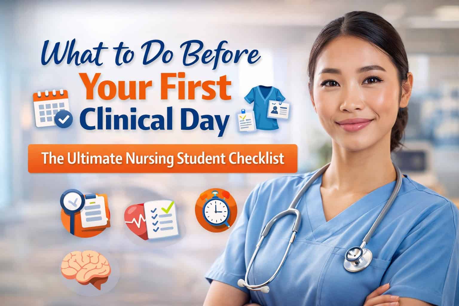What to Do Before Your First Clinical Day: The Ultimate Nursing Student ...