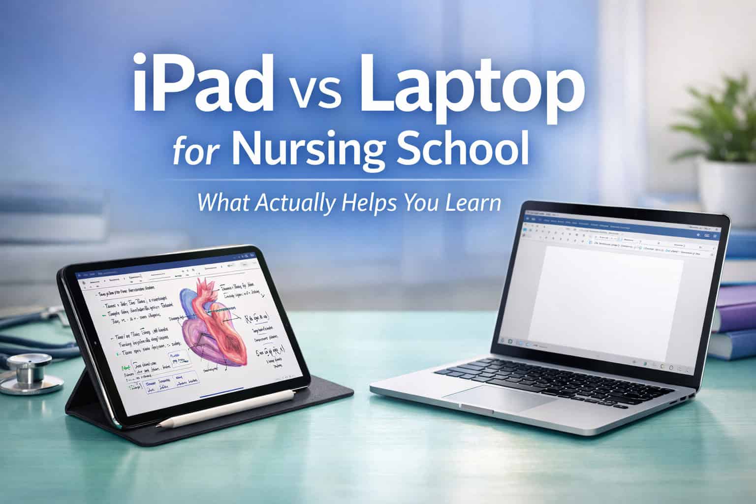iPad vs Laptop for Nursing School: What Actually Helps You Learn ...